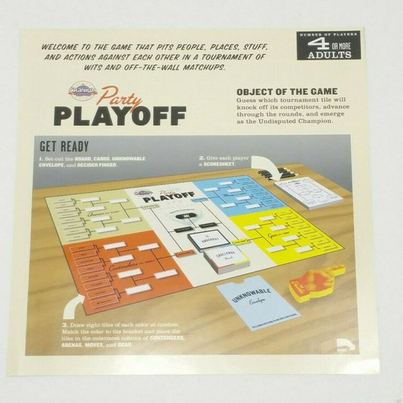 Cranium | Games | Cranium Party Playoff Adult Board Game 487e1m | Poshmark